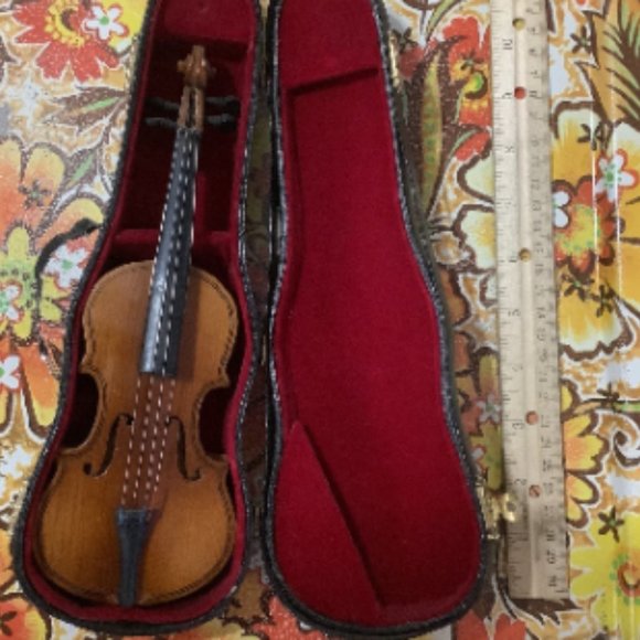 Accents | Miniature Display Violin With Case | Poshmark